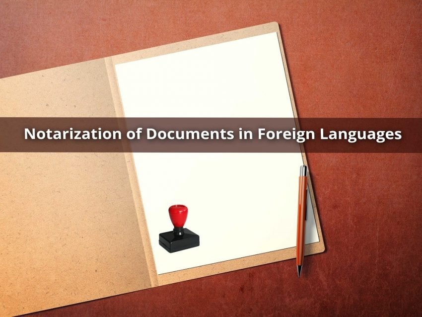 Notarization of Documents in Foreign Language in Dubai, UAE